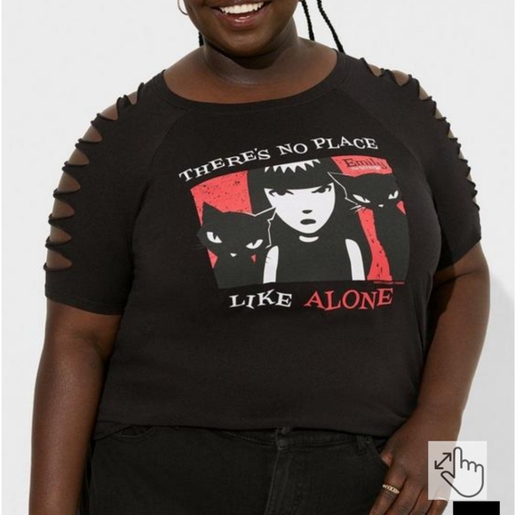 torrid | Tops | Torrid Emily The Strange Tee | Poshmark